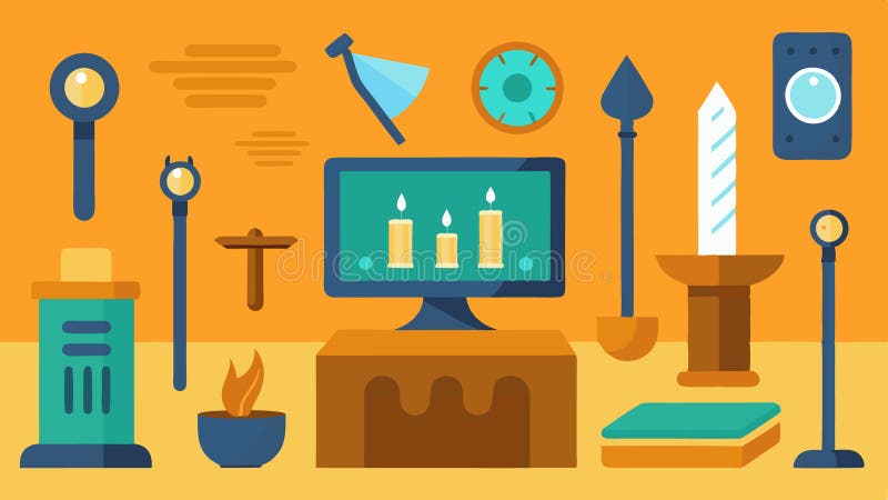 An Interactive Learning Station Allowed Visitors To Touch and Examine a ...