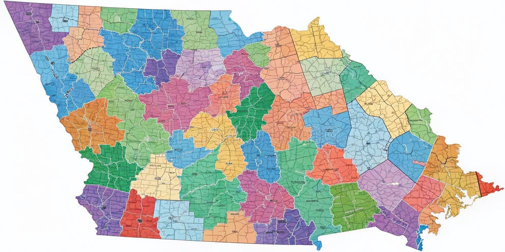 Georgia Congressional Districts 20132023 Interactive Map Visualizing ...