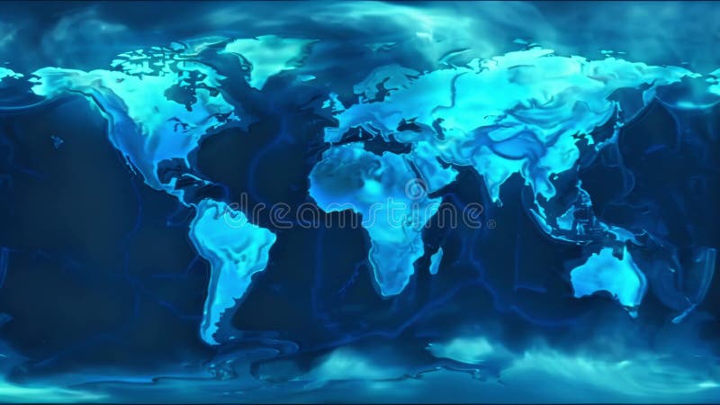 An Interactive Map Featuring a Blue Color Scheme is Displayed, Showing ...