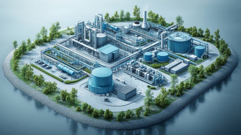 Interactive Map Displaying Material Flow at an Industrial Site by the ...