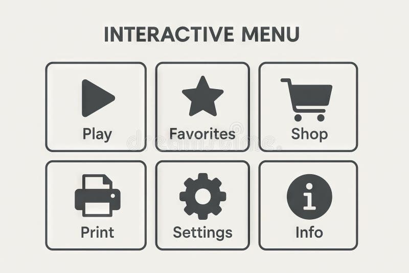 560 Interactive Menu Display Stock Photos - Free & Royalty-Free Stock ...