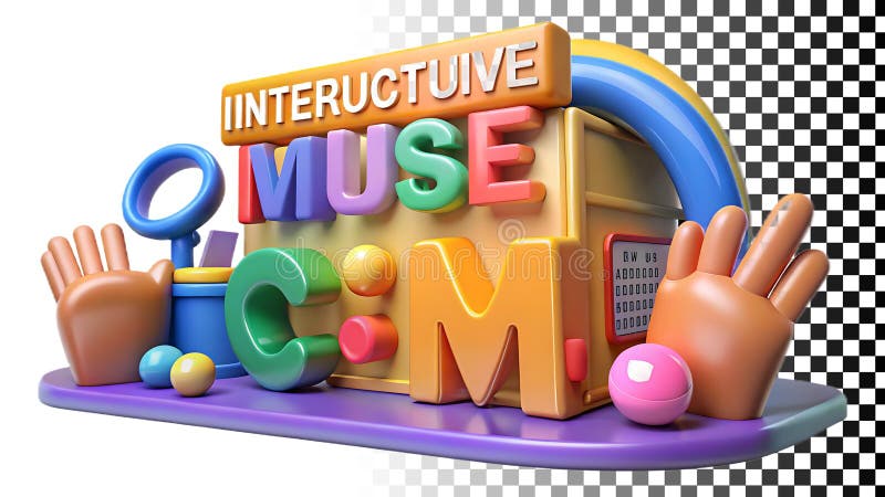 Interactive Museum Exhibit and Educational Display Png Transparent ...