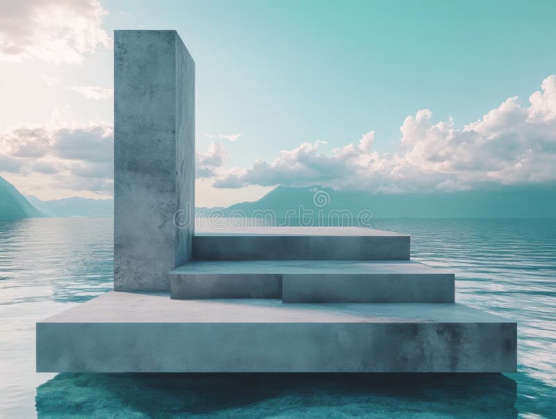 Interactive Ocean Inspired Projection on Modern Platform Generative AI ...