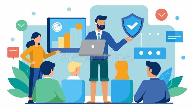 An Interactive Presentation at a Community Center Discussing the ...