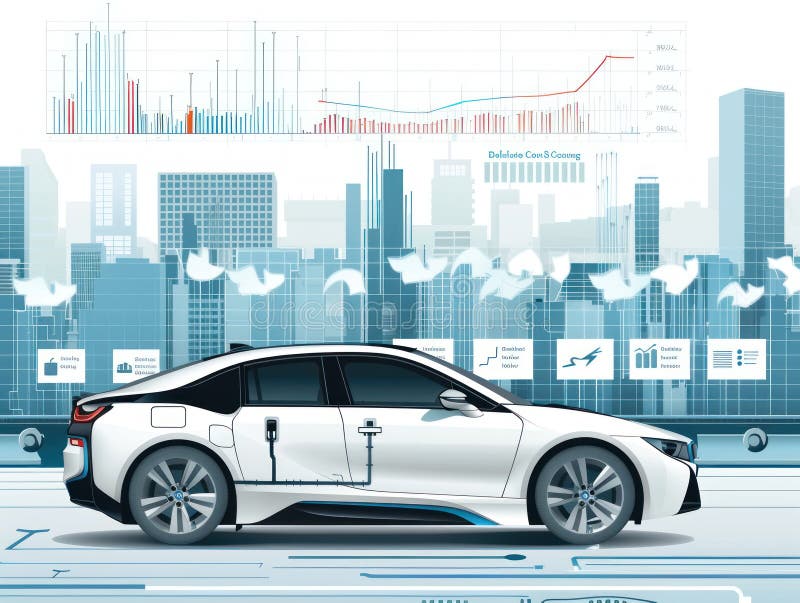 Interactive Schematic of Battery Charging Process, Generative Ai Stock ...