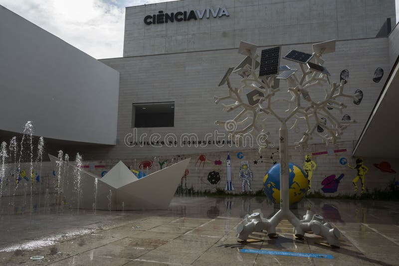 The Interactive Science Museum with Educational Exhibits Editorial ...