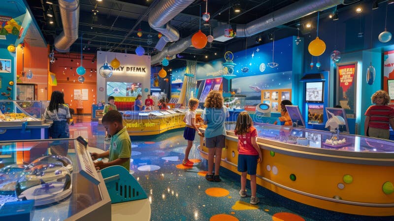 Interactive Science Museum editorial image. Image of entertainment ...