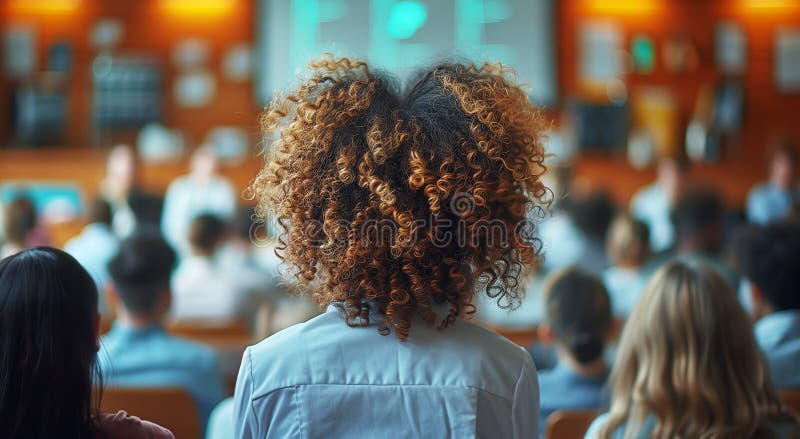 Interactive Session at Medical Conference Stock Photo - Image of modern ...