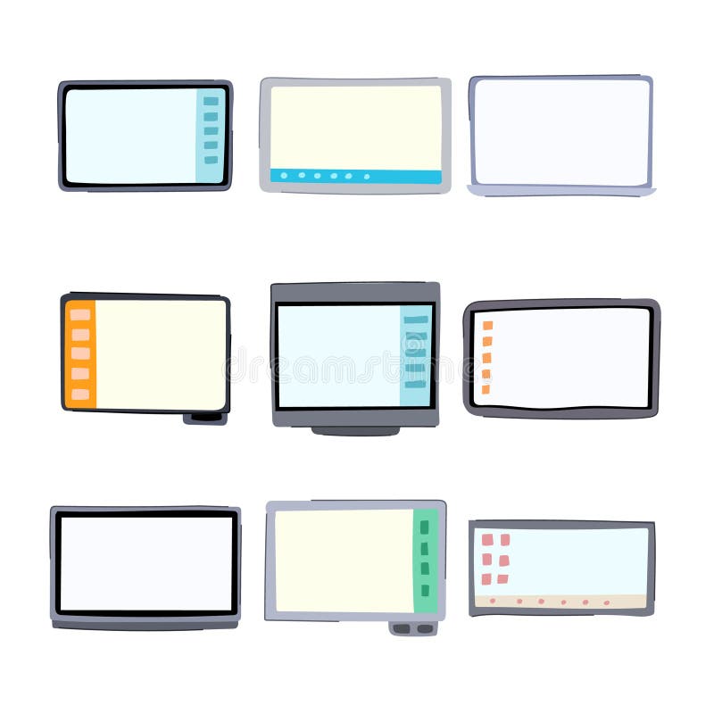 Classroom Cartoon Projector Stock Illustrations – 145 Classroom Cartoon ...