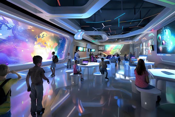 Interactive Space Exploration: Immersive Learning Experience for Children in a Futuristic ...