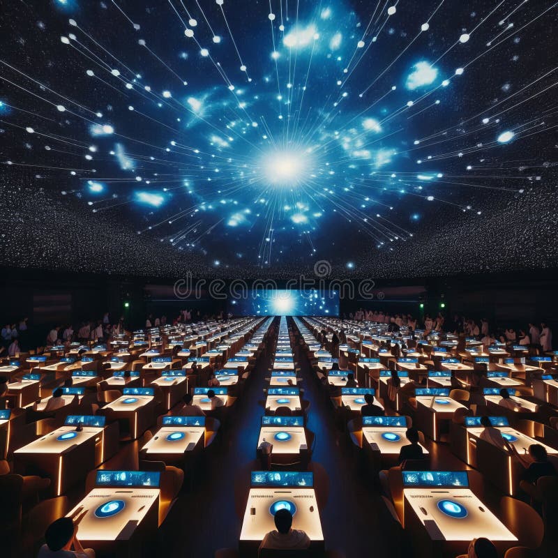 Interactive Starry Sky Projection a Projection of the Starry Stock ...
