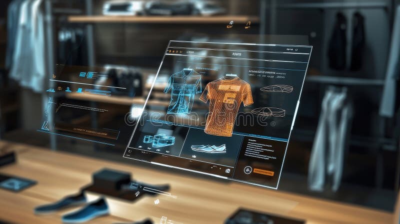 Interactive Touch Mockup for Apparel Design in High-tech Retail Store ...