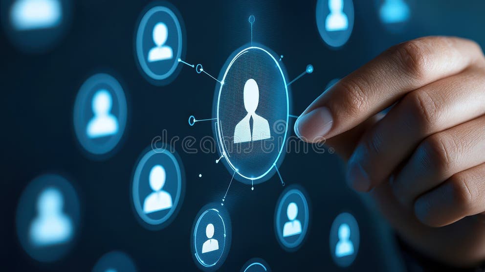 Interactive Touchscreen Technology, Hand Activating Digital Interface ...