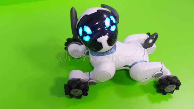 Interactive Toy Robot Dog Modern Hi-tech Robotic Technologies . Stock ...