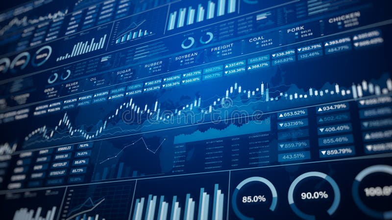 Interactive Dashboard Showing Analytics Stock Illustrations – 492 ...