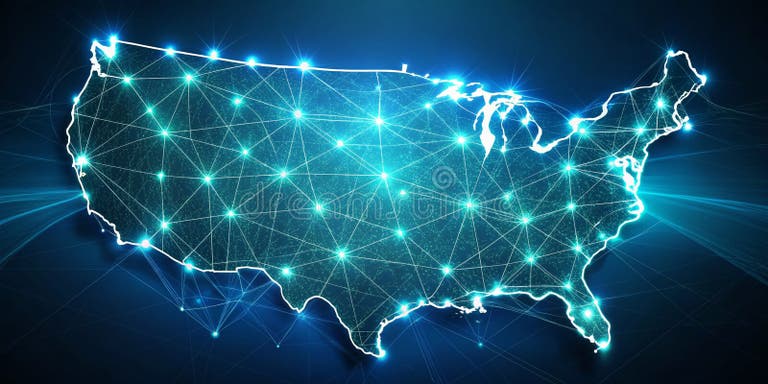 Interactive US Digital Map Visualizes Complex Network Connections ...