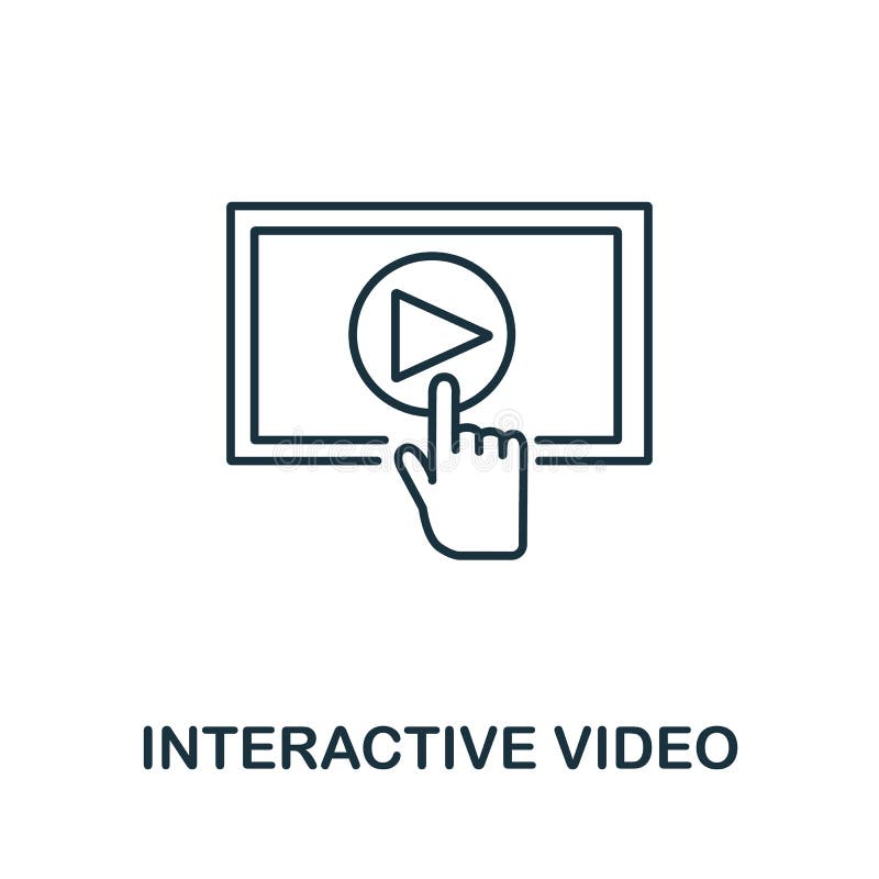 Interactive System Learning Icon Stock Illustrations – 113 Interactive ...