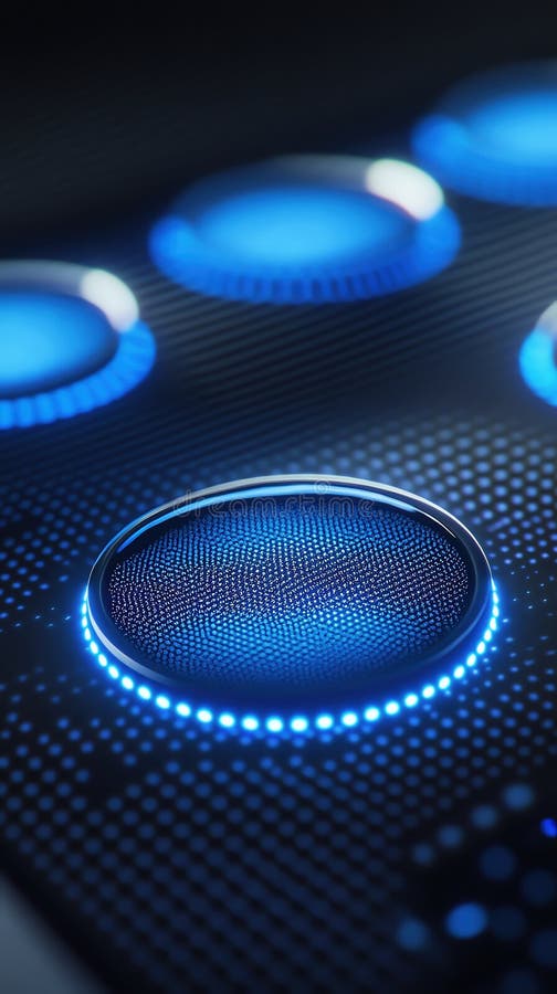 Interactive Volumetric Light 3D Buttons, Designed with Innovative ...