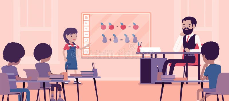 Smartboard Classroom Stock Illustrations – 38 Smartboard Classroom ...
