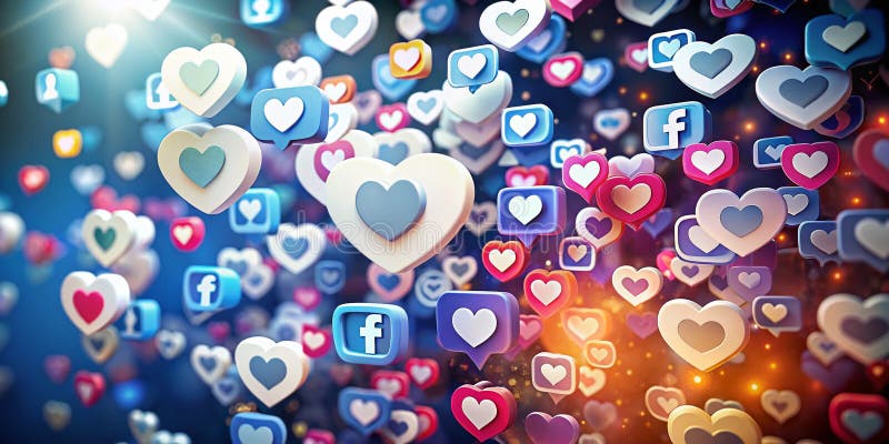 Interactive White Heart Reactions for Live Streaming Engagement on ...