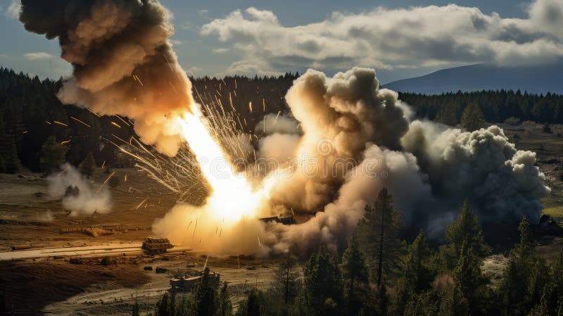 Intercept Defense Technology Stock Illustration - Illustration of ...