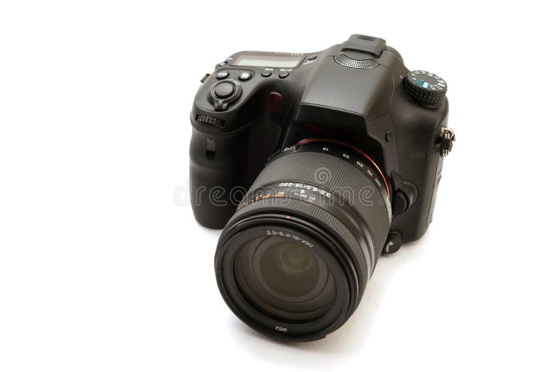 Interchangeable Lens Digital Camera Stock Photo - Image of metal, alloy ...