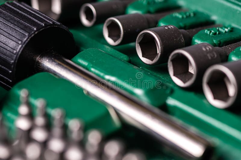 Interchangeable Screwdriver Set with Different Types of Metal Steel ...