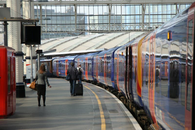 Intercity train station editorial photography. Image of waiting - 20167612