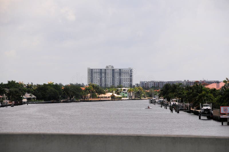 Intercoastal Florida stock image. Image of canal, float - 73875029