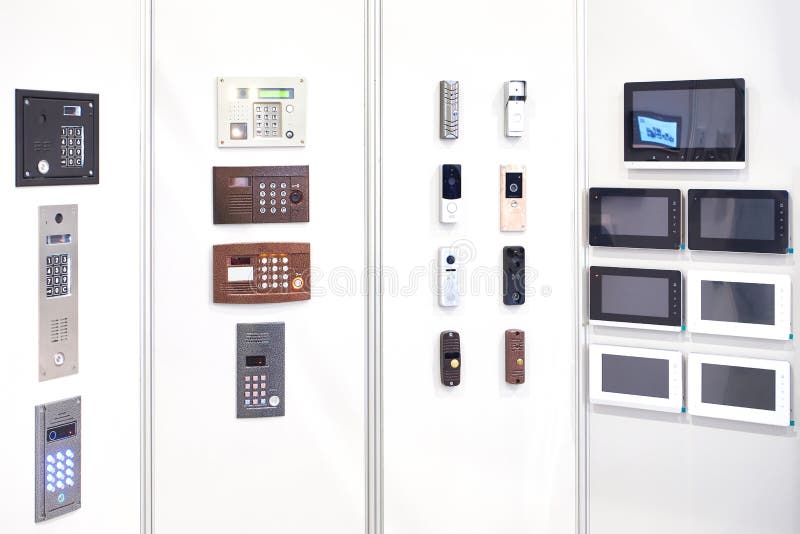 Control Panels Switches Other Electrical Equipment for Home Set on ...