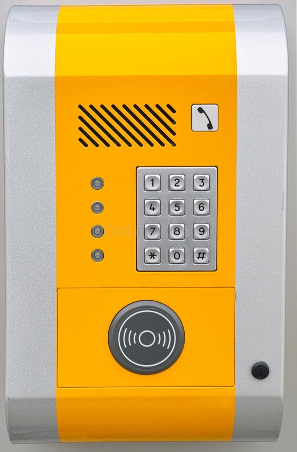 Intercom details stock photo. Image of keypad, safety - 38133290