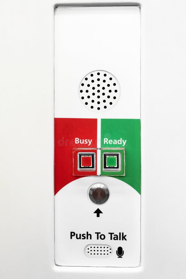 Intercom for Emergency Communication in a Subway Car Stock Image ...