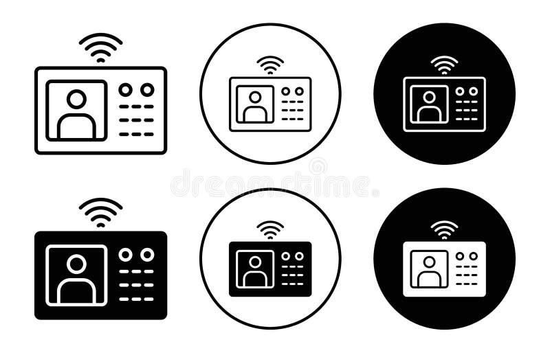 Intercom Icon Outline Flat Icon Stock Vector - Illustration of ring ...