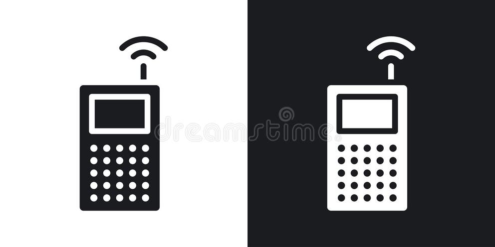 Intercom icon vector stock vector. Illustration of glyph - 348263440