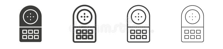 Intercom Icon Vector Set on White Background Stock Vector ...
