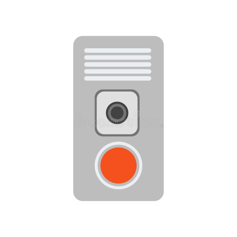 Intercom Icon. Trendy Flat Vector Intercom Icon on White Background ...