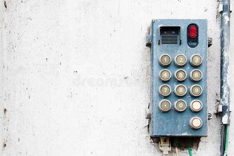 Intercom system stock photo. Image of intercom, number - 10197866