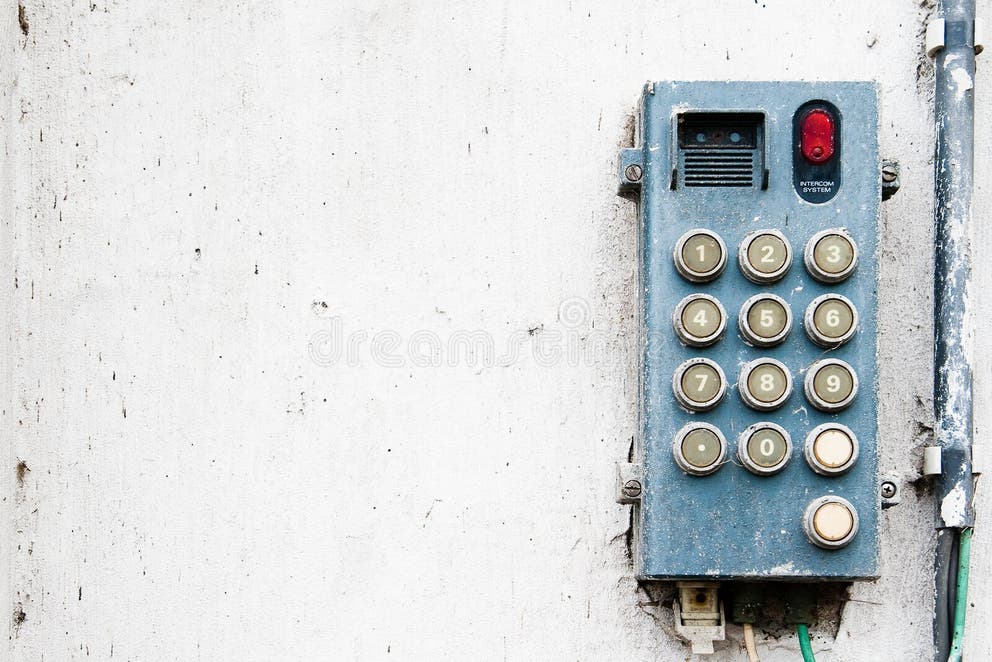 Intercom system stock photo. Image of intercom, number - 10197866