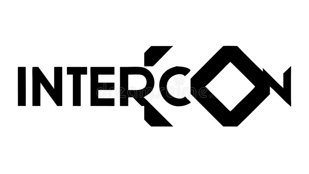 Intercom Text Icon, Communication Systems, Vector Design Generative AI ...