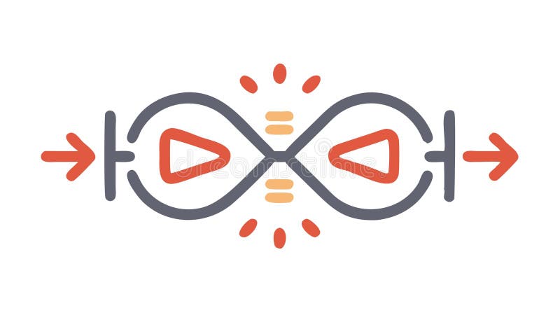 Interconnected Abstract Shapes, Dynamic Flow, Complex System, Data Network, Vector Design ...