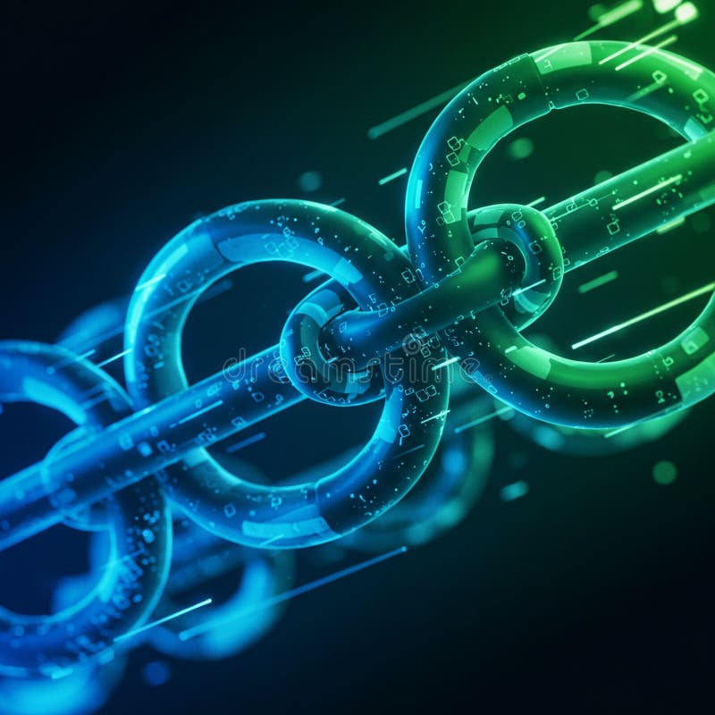 Interconnected Chains with a Metallic Appearance are Depicted in ...