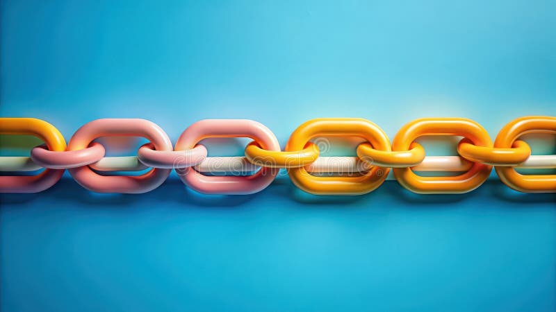 Interconnected Colorful Links a Visual Representation of Collaboration ...