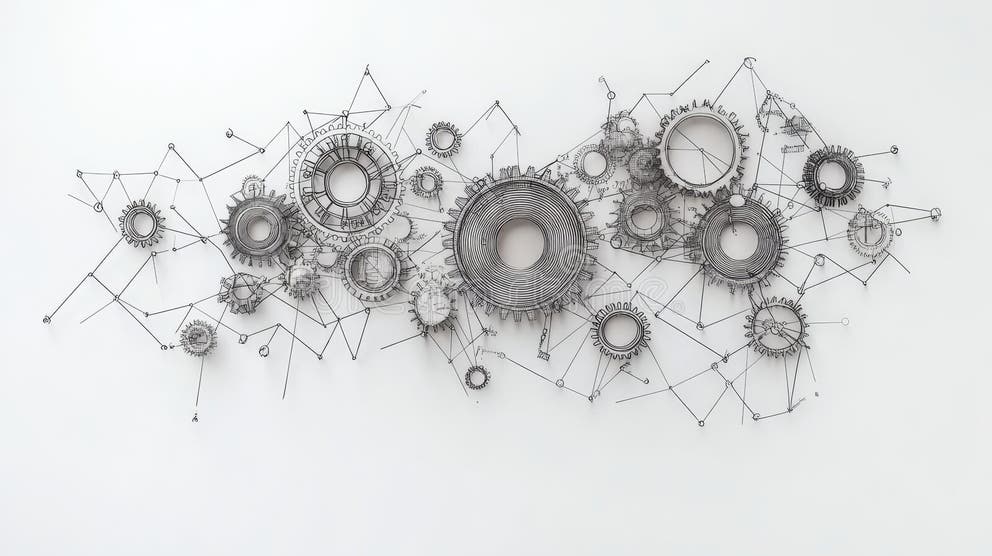 Complex Line Drawing Stock Illustrations – 56,474 Complex Line Drawing ...