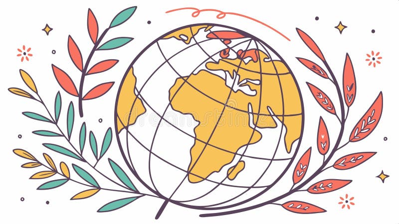 Global Network Illustration, International Connections and Worldwide ...