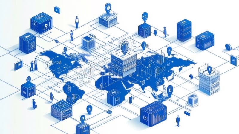 Interconnected Global Network for Worldwide Digital Communication and ...