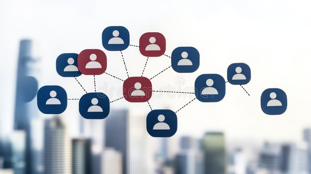 Interconnected Individuals, Symbolizing Unity, Teamwork, Collaboration ...