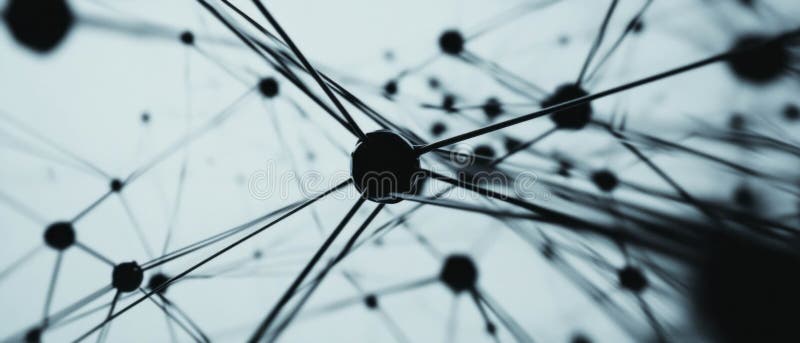 Interconnected Lines Creating a Modern Minimalist Aesthetic in Dynamic Patterns Stock ...