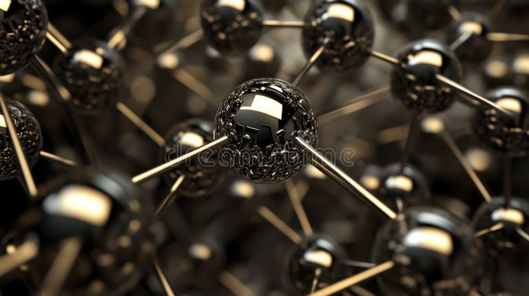 Interconnected Metallic Spheres a Geometric Network of Rods and ...