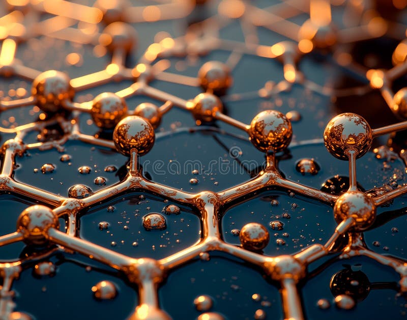 An Interconnected Molecular Pattern Forming a Honeycomb-like Grid ...