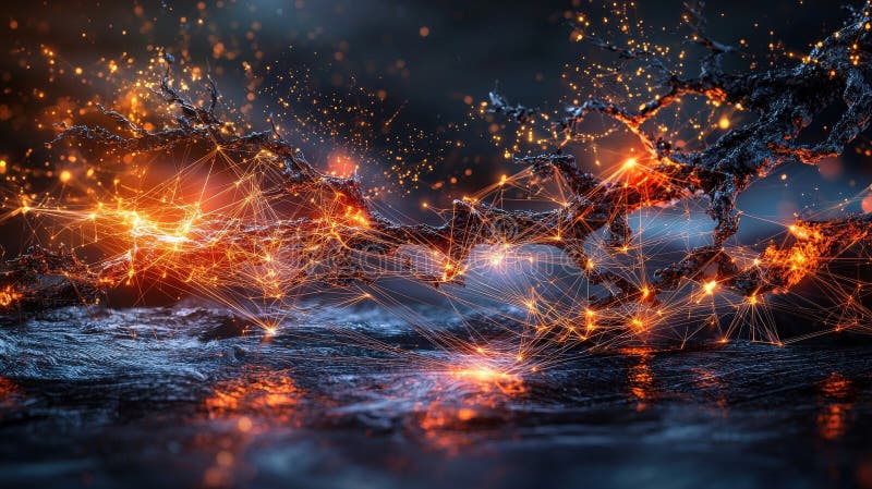 Interconnected Nations Represented in a Global Network of Light Digital ...